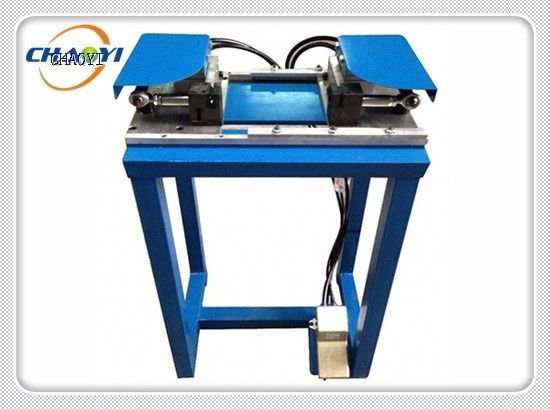 Automatic double riveting head eyelet punching machine