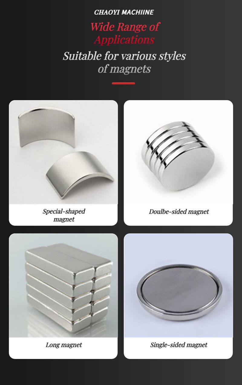 Magnet Separator Automatic Magnetic Round Button Separator