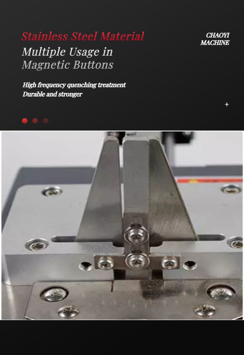 Magnet Separator Automatic Magnetic Round Button Separator