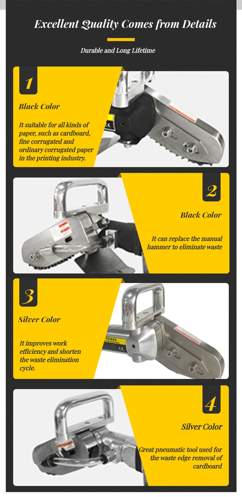 Pneumatic Cardboard Carton Box Waste Stripping Machine